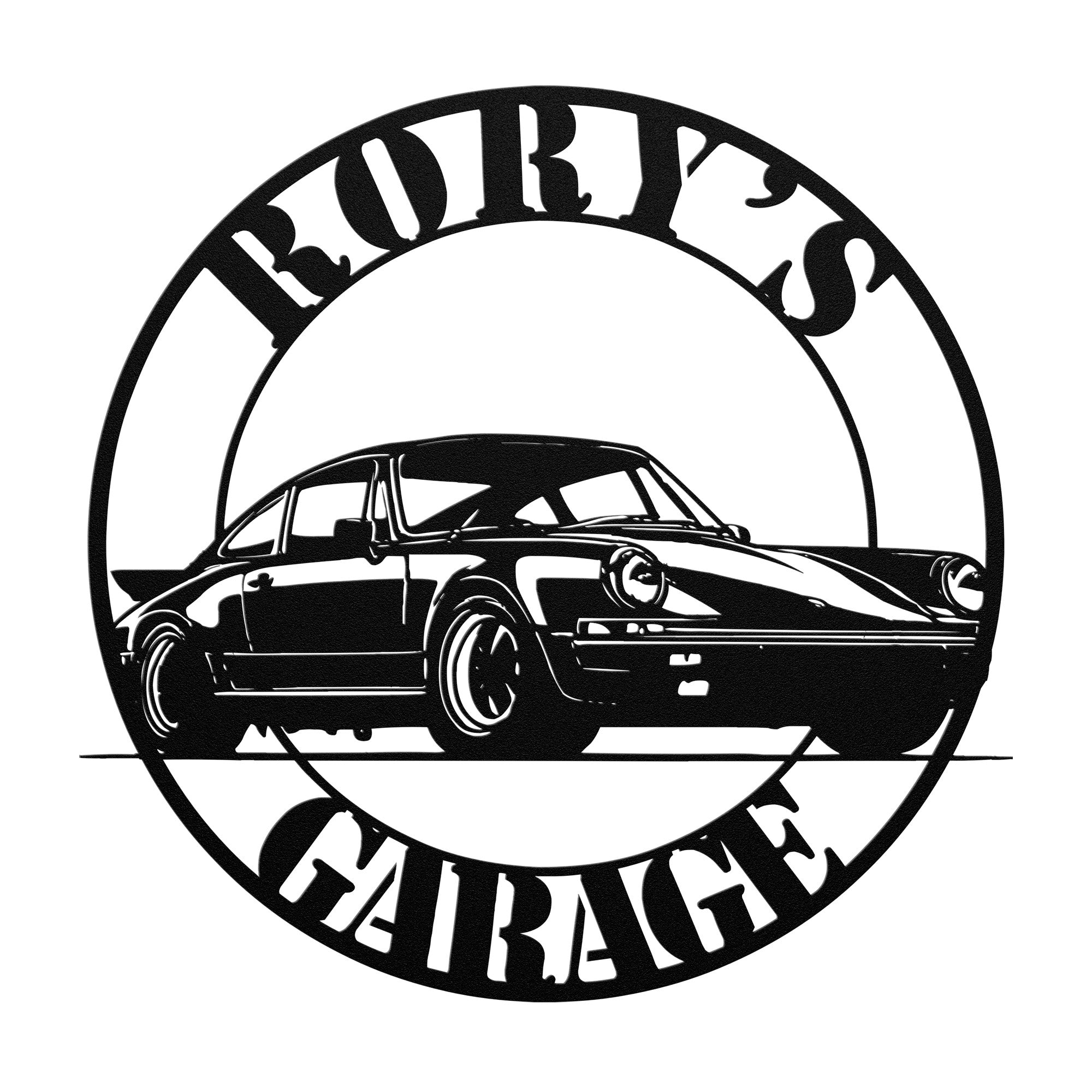 Custom Garage Metal Signs Personalized Steel Garage Decor Made in USA ...