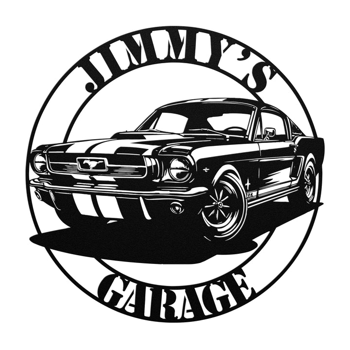 Custom Garage Metal Signs | Personalized Man Cave Metal Wall Art ...
