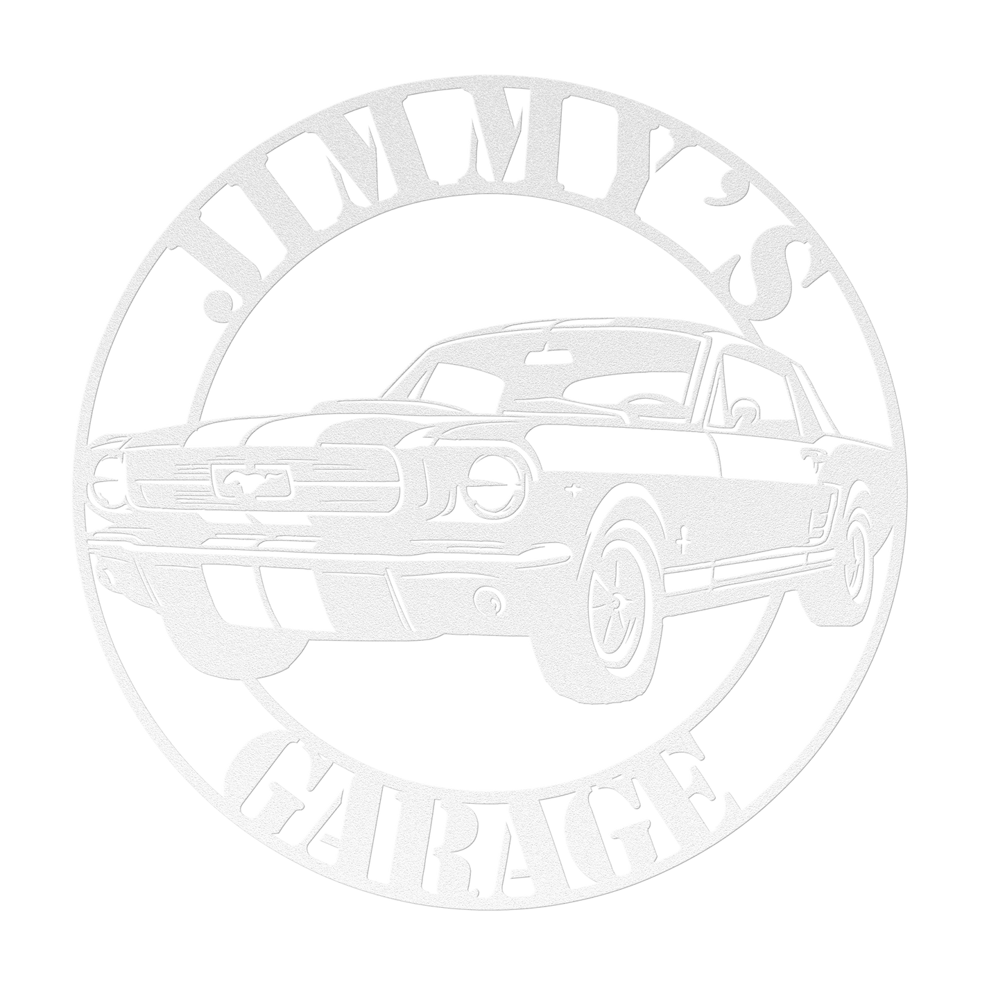 Ford Mustang Metal Sign - Customizable Wall Art – Metal Art Signs