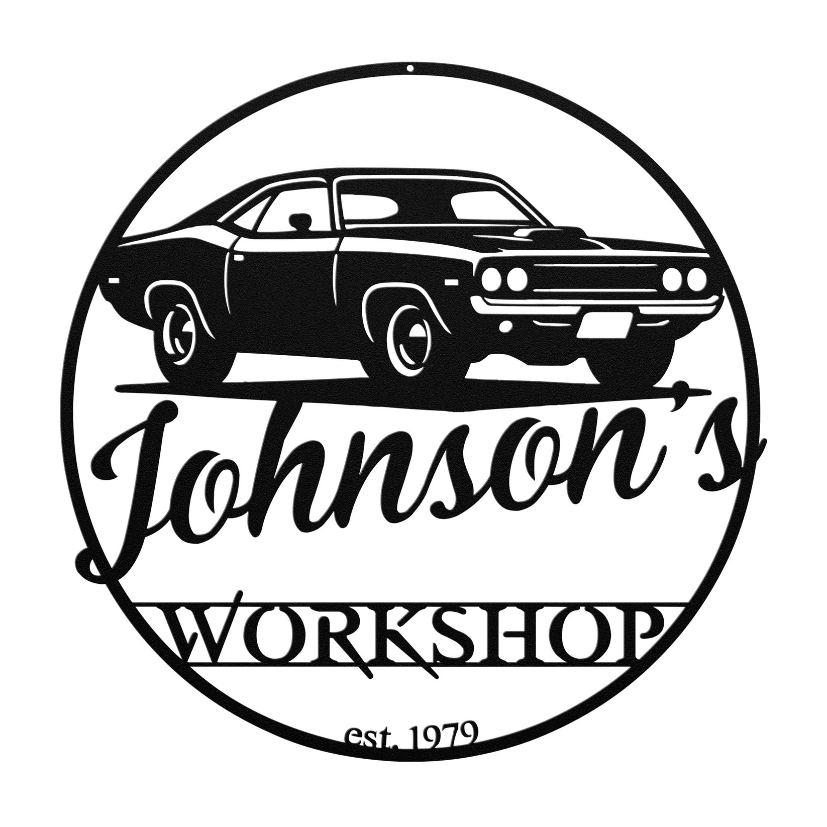 Mopar Charger Metal Sign - Classic Car Decor – Metal Art Signs