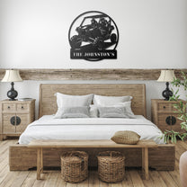 UTV Sign | Custom RZR Wall Art | Side by Side Metal Garage Sign | Dune ...