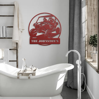 Custom RZR Wall Art - UTV Sign | Personalize Your Space – Metal Art Signs